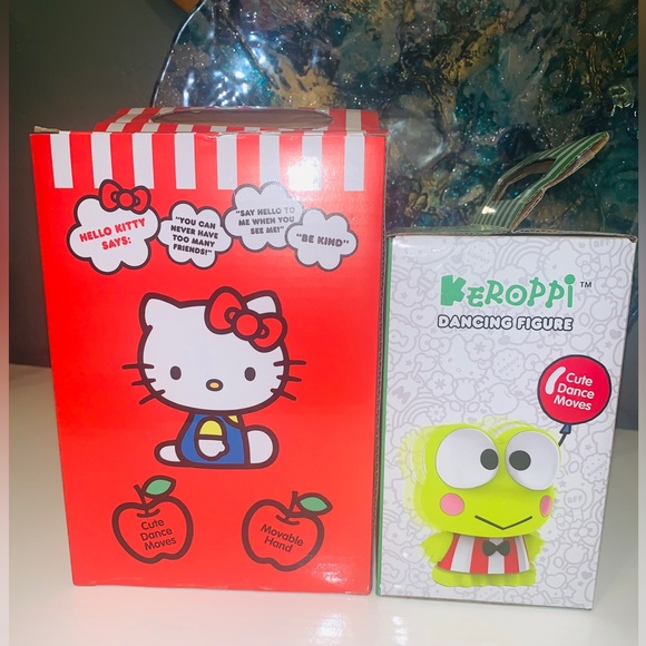 Hello Kitty | Toys | Hello Kitty Dancing Figure Keroppi Bundle Set New ...